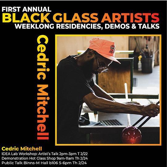 Cedric Mitchell final presenter in Alfred University School of Art and ...
